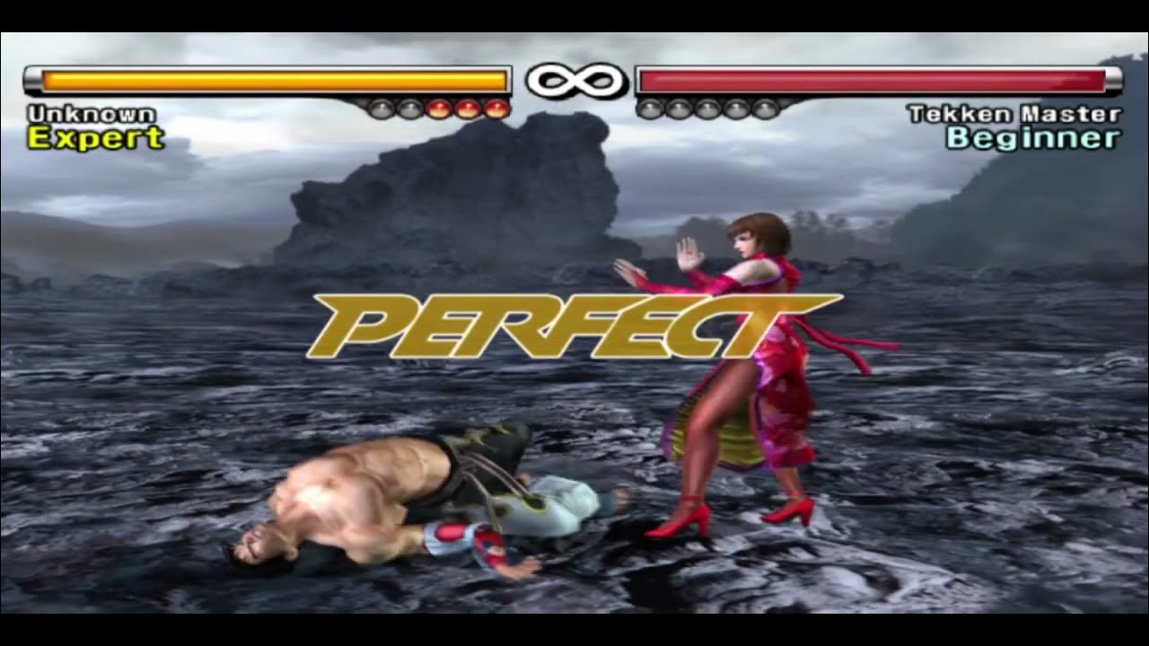 Tekken 5 Anna Red Outfit Stomp Jin Kazama Youtube