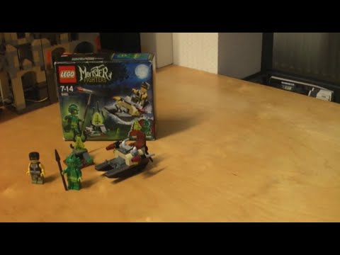 LEGO Monster Fighters Swamp Creature Set 9461 Speed Build Review - YouTube