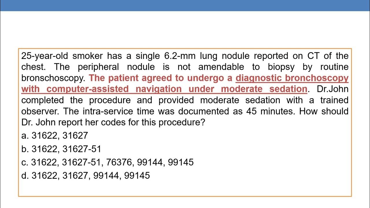 HOW TO SEARCH A CPT CODE - QUESTION 3 - YouTube