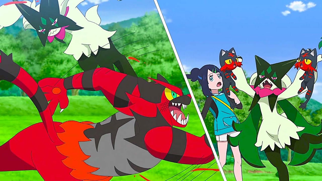 Liko's Meowscarada VS Incineroar - Pokémon Horizons Episode 93【AMV ...