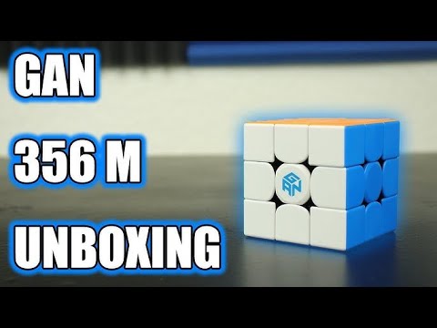 UNBOXING & REVIEW OF GAN 356 M 3x3 Magnetic + FIRST IMPRESSION ...
