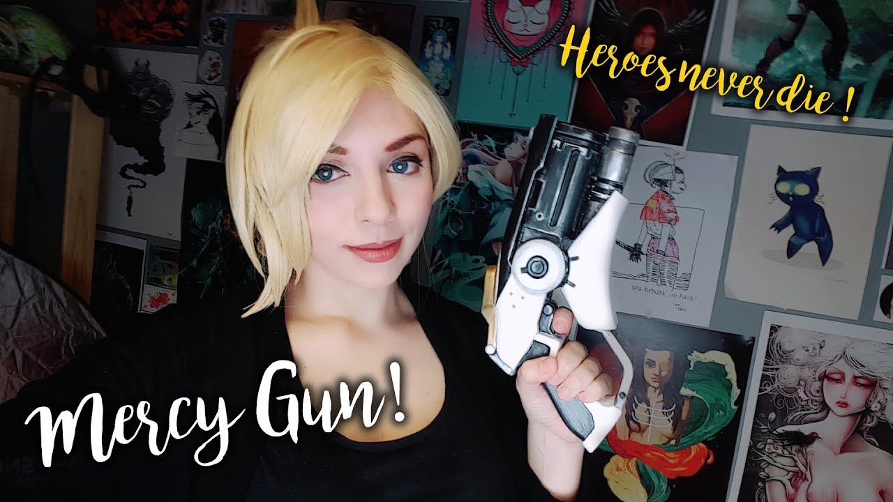 Mercy Gun, Overwatch Cosplay - Collaboration with Solid Creations - YouTube