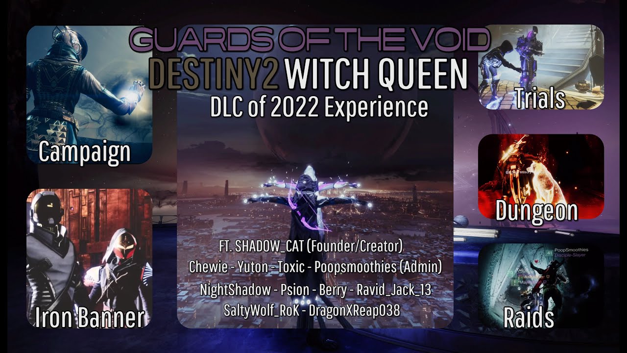 Destiny2|WitchQueen|DLC|Campaign|Dungeons|Crucible|Compilation - YouTube