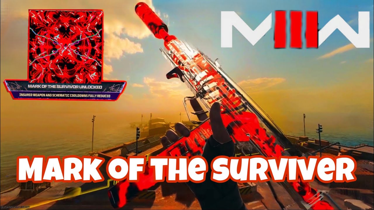 Unlocking SECRET MW3 camo “Mark Of The Survivor”😧 - YouTube