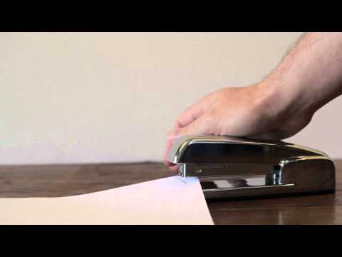 How To Use A Stapler - YouTube