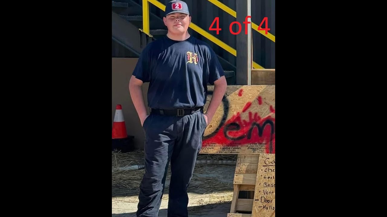 Part 4 of 4. Funeral procession and service for Fallen Firefighter Jake ...