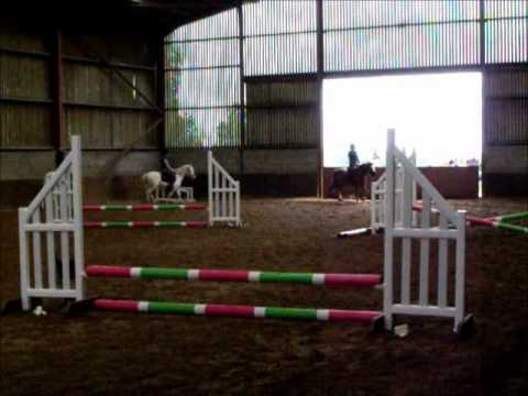 jumping day at east lodge farm - YouTube
