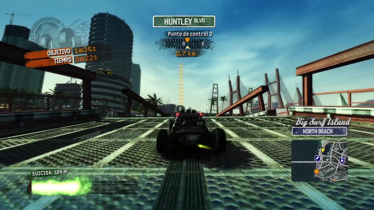 Burnout Paradise Remastered - Dust Storm Burning Route 55.10 - YouTube