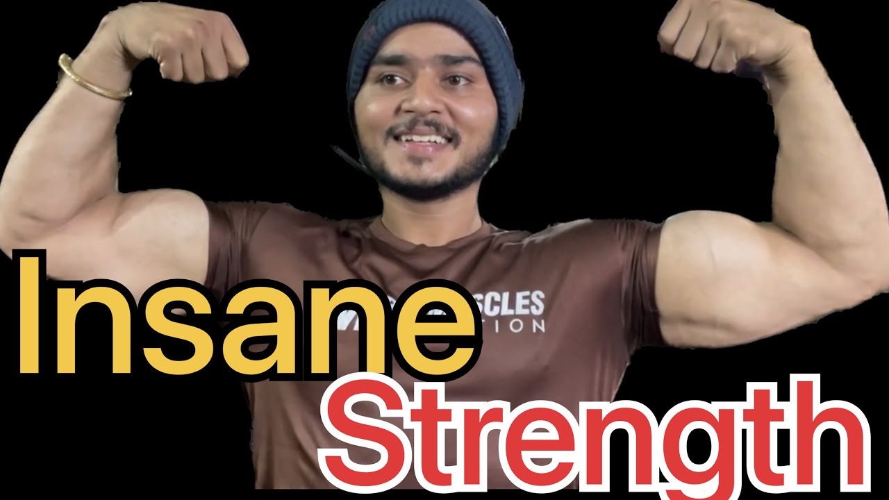 30 kg dumbell curl 70 kg body weight insane power Pulkit tyagi - YouTube