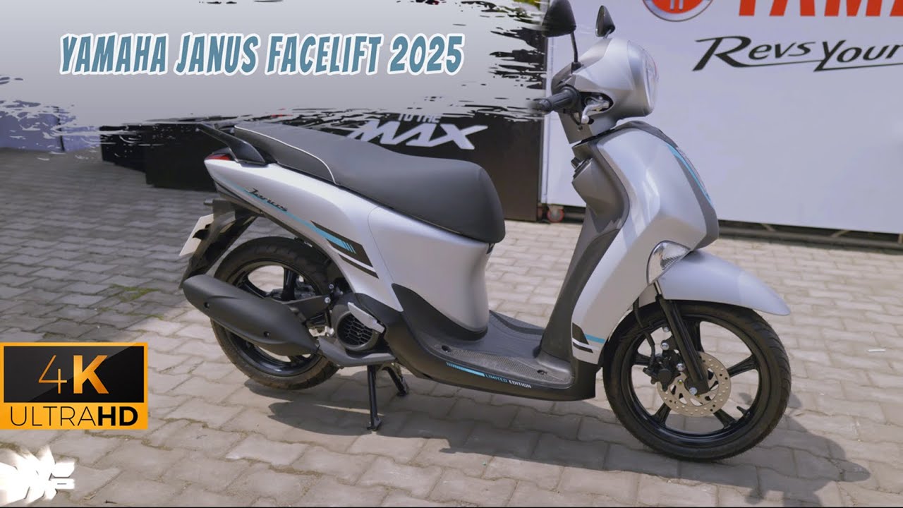 Yamaha JANUS 125i 2025 | Limited Edition | Walkaround | VMS 2024 - YouTube