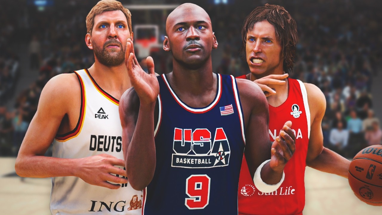 I Turned The NBA Into The All-Time Olympics - YouTube