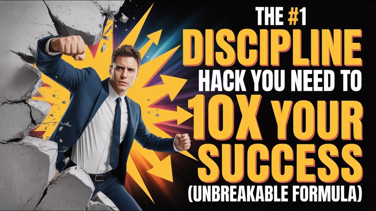 The #1 DISCIPLINE HACK You Need to 10X Your Success (Unbreakable ...