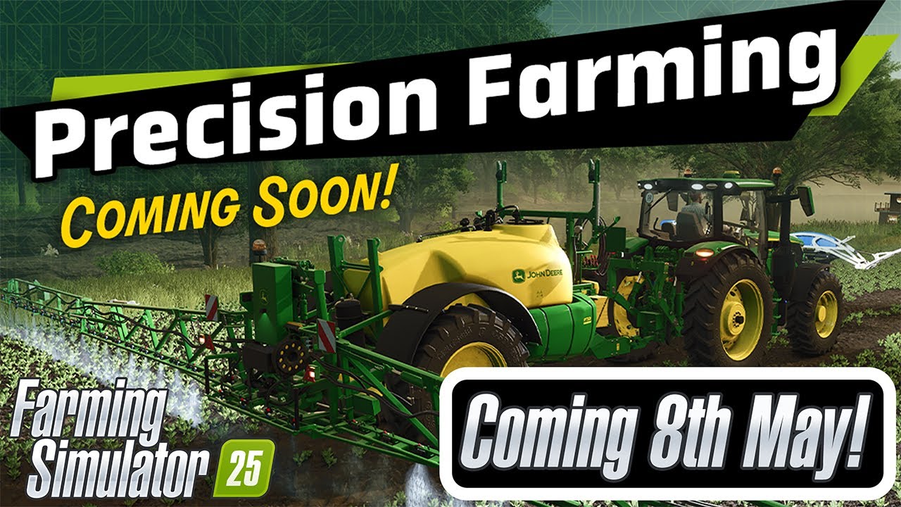 Precision Farming FS25! – Coming May 8th! - YouTube