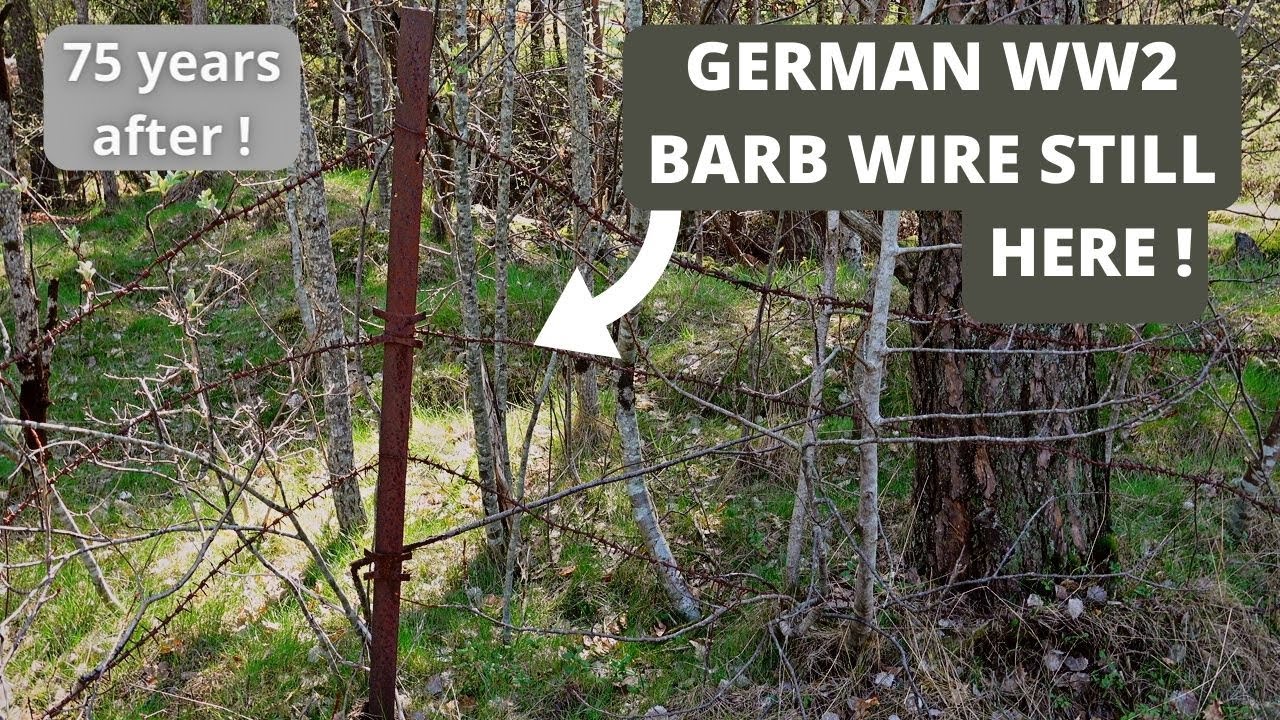 German WW2 fortress explored. Barb Wire Valley ! - YouTube