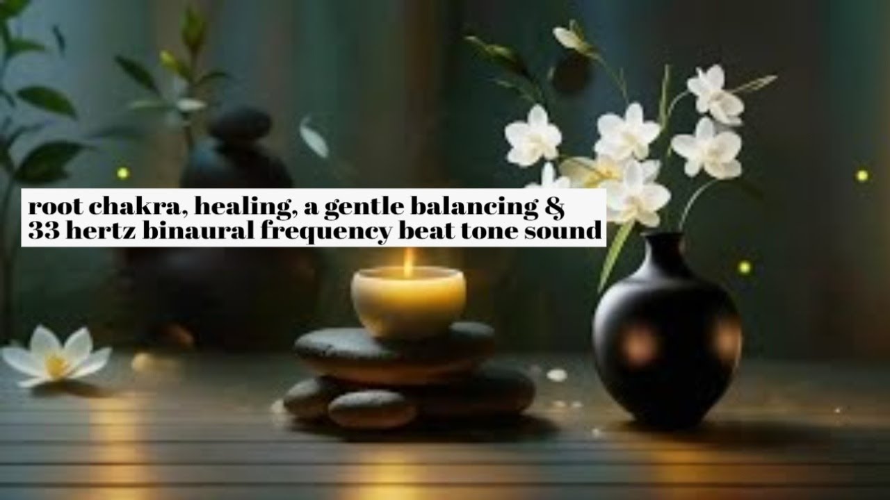 Gentle Root Chakra Healing | 33 Hertz Frequency for Deep Balance - YouTube
