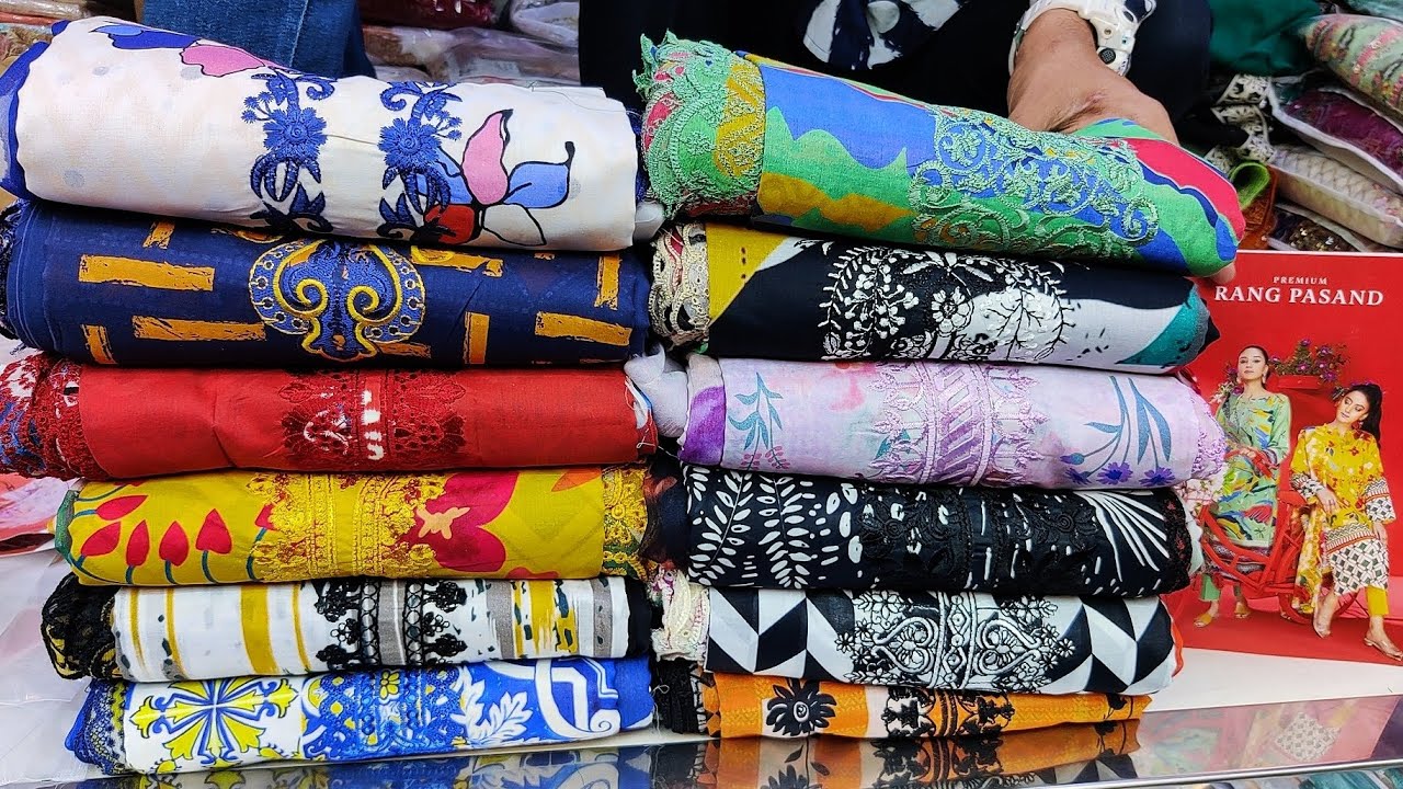 Pakistani RangPasand Chiffon Embroidery Orna Dress | Gorgeous Cotton ...