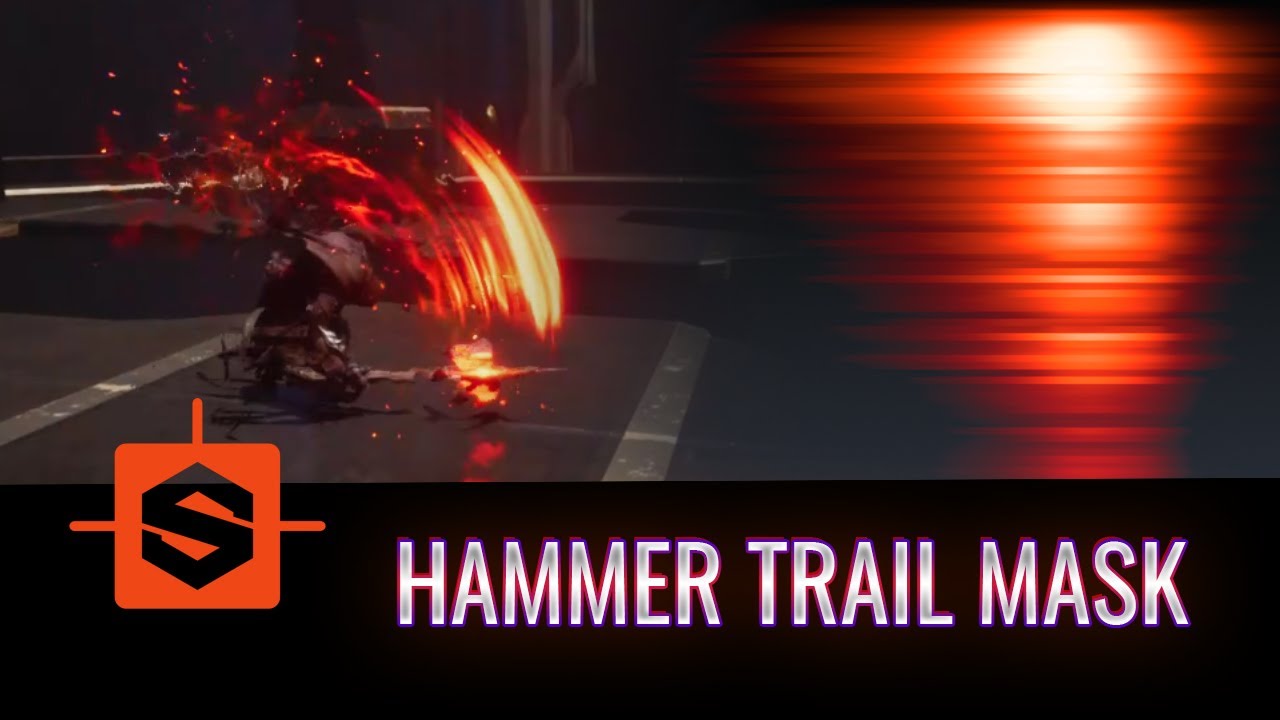 Hammer Impact Trail Mask - Texture Tutorial in Substance Designer - YouTube