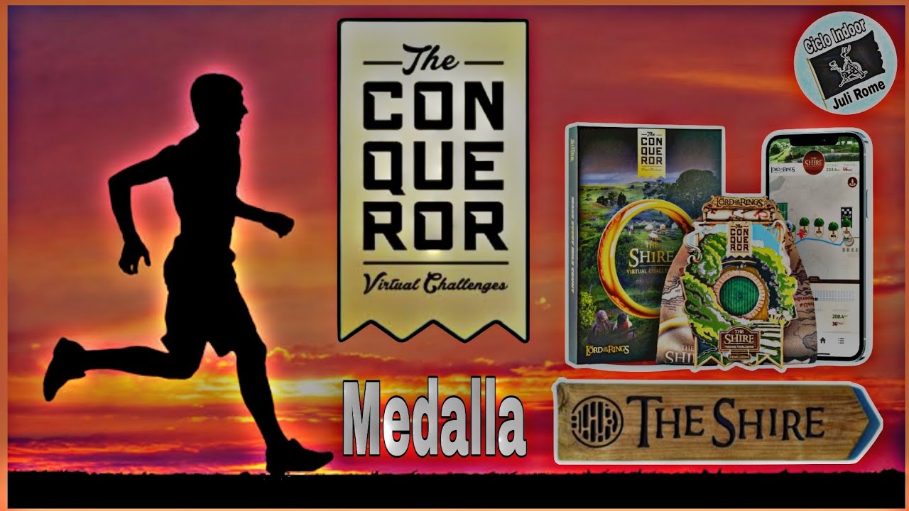 Unboxing: Medalla The Conqueror Virtual Challenge "The Shire" 🏅 - YouTube