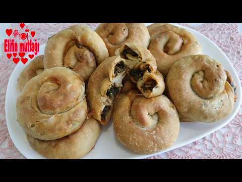 KATIKLI EKMEK NASIL YAPILIR? | ISPANAKLI BÖREK TARİFİ