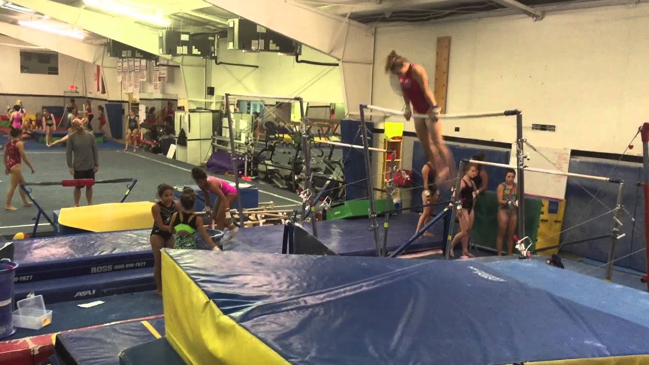 Kayla Pilcher- Beam and Bars Training - YouTube