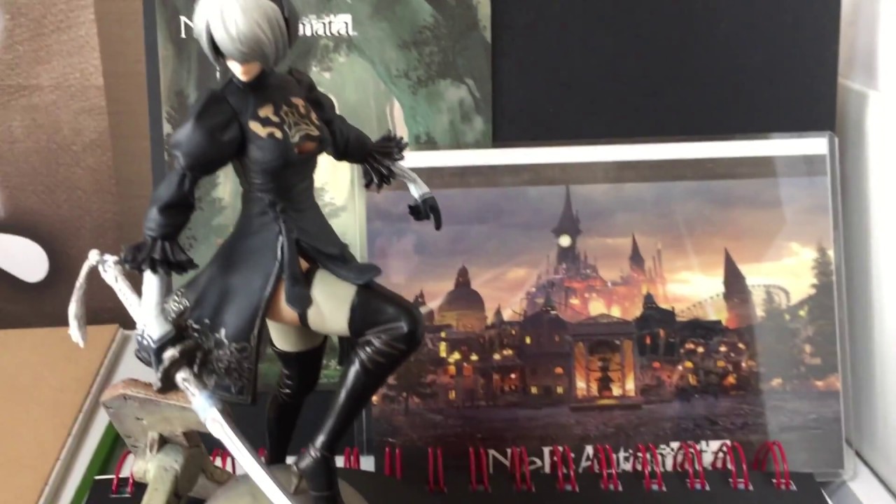NieR:Automata - Black Box Edition Unboxing (Feb. 23) - YouTube