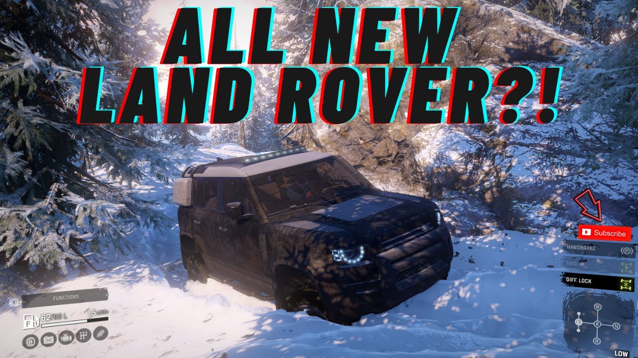 SnowRunner Mod Review | ALL NEW LAND ROVER?! THE MOD WITH THE MOST ...