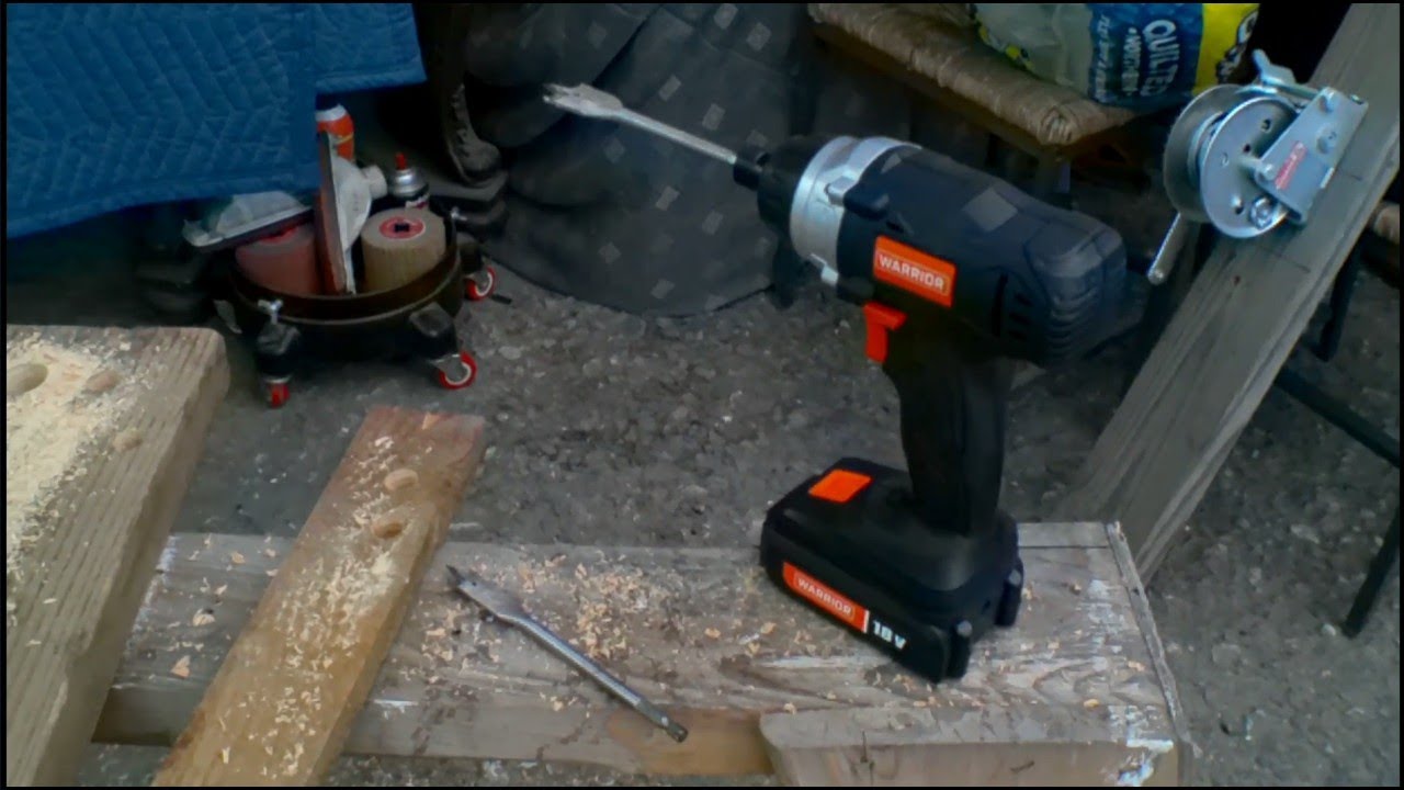 Testing Harbor Freight 18v Warrior Impact Driver - YouTube