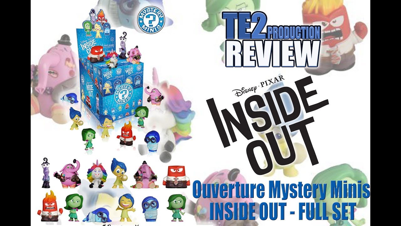 Ouverture Disney Pixar Inside Out Mystery Minis Blind Boxes Full Case ...