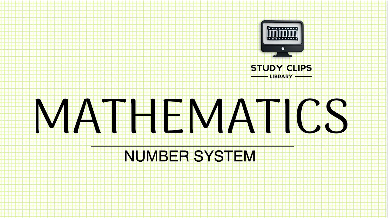 Maths: Understanding Number Systems - YouTube