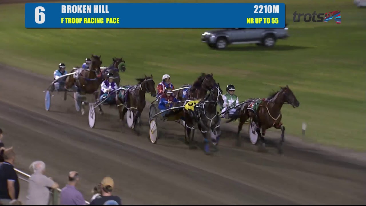 BROKEN HILL - 13/03/2020 - Race 6 - F TROOP RACING PACE ( 9.27pm Broken ...