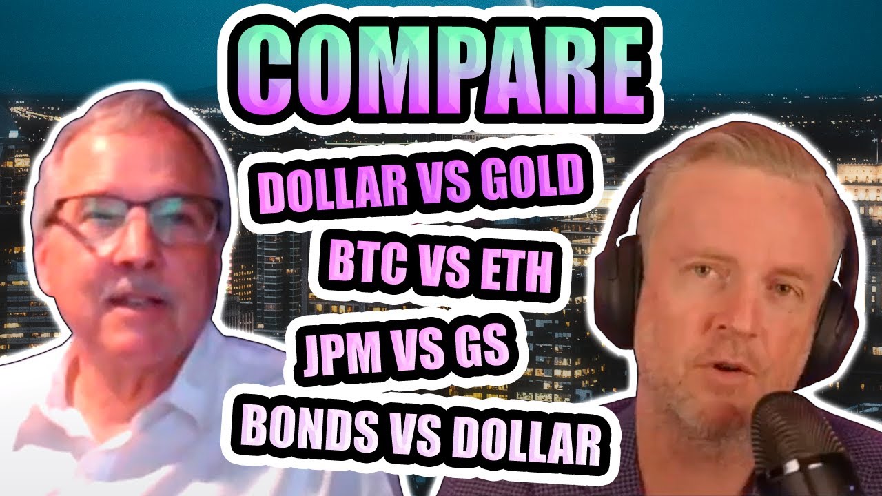 Compare Dollar vs Gold, BTC vs ETH, JPM vs GS, Bonds vs Dollar - YouTube