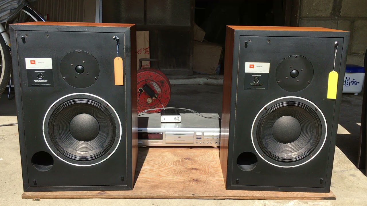 JBL L40整備済み品 試聴動画 - YouTube