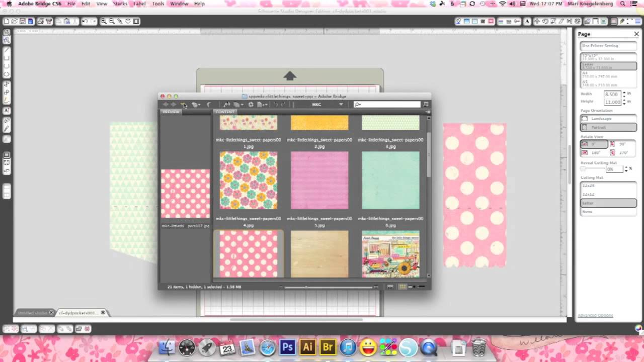 Cutting Files Convert SVG's and use Digital Scrapbooking Paper ...