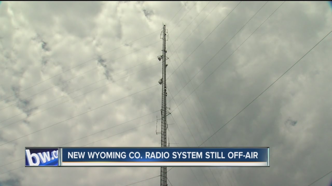 New first responder radio system in Wyoming County still off-air - YouTube