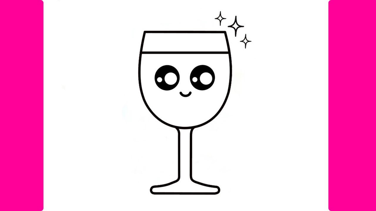How to draw Wine Glass | Wine Glass Drawing Tutorial #manodrawingtips #drawing #wineglasses # ...