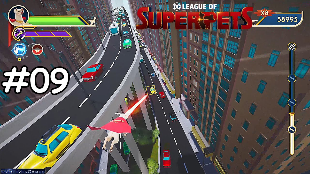 DC League of Super-Pets: The Adventures of Krypto and Ace Gameplay #09 ...