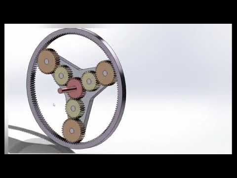 Multi stage planetary gearbox - YouTube