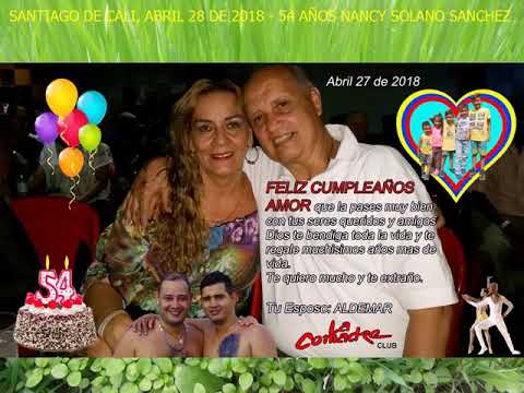 NANCY CRISTINA SOLANO SANCHEZ - 54 Años - Abril 27- 2018 - YouTube