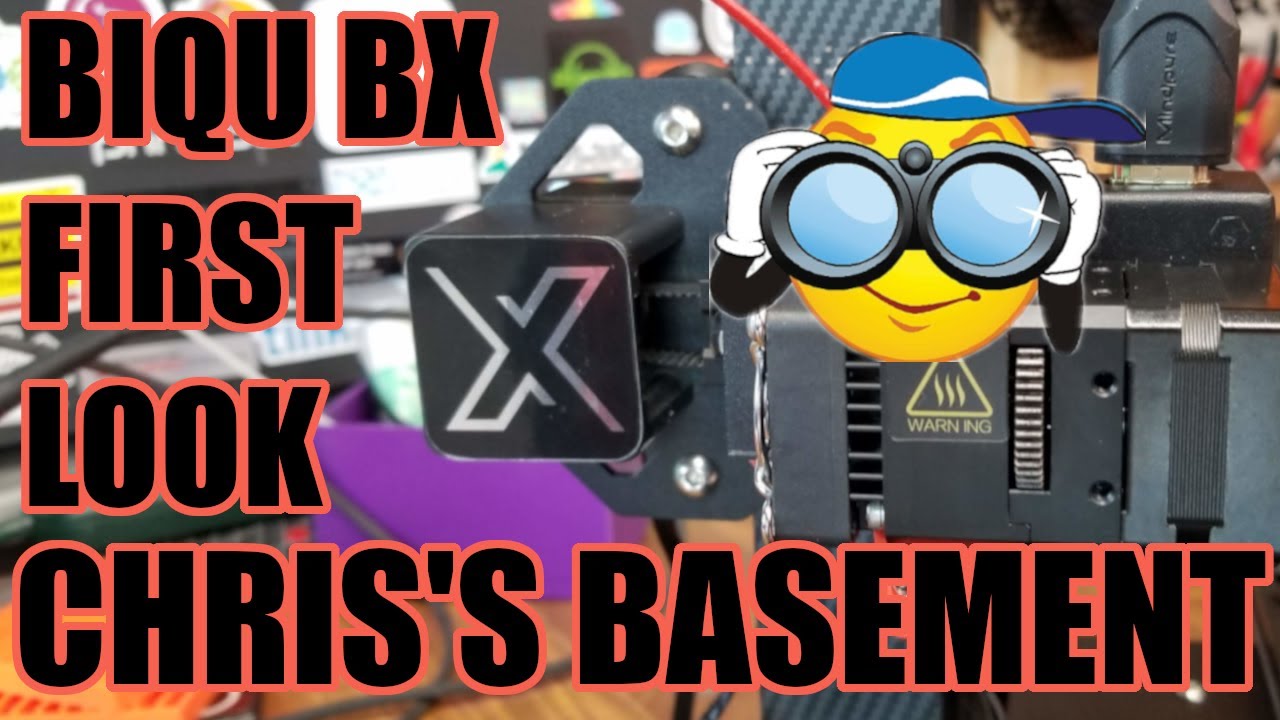 BIQU BX - Kickstarter - First Look - Chris's Basement - YouTube