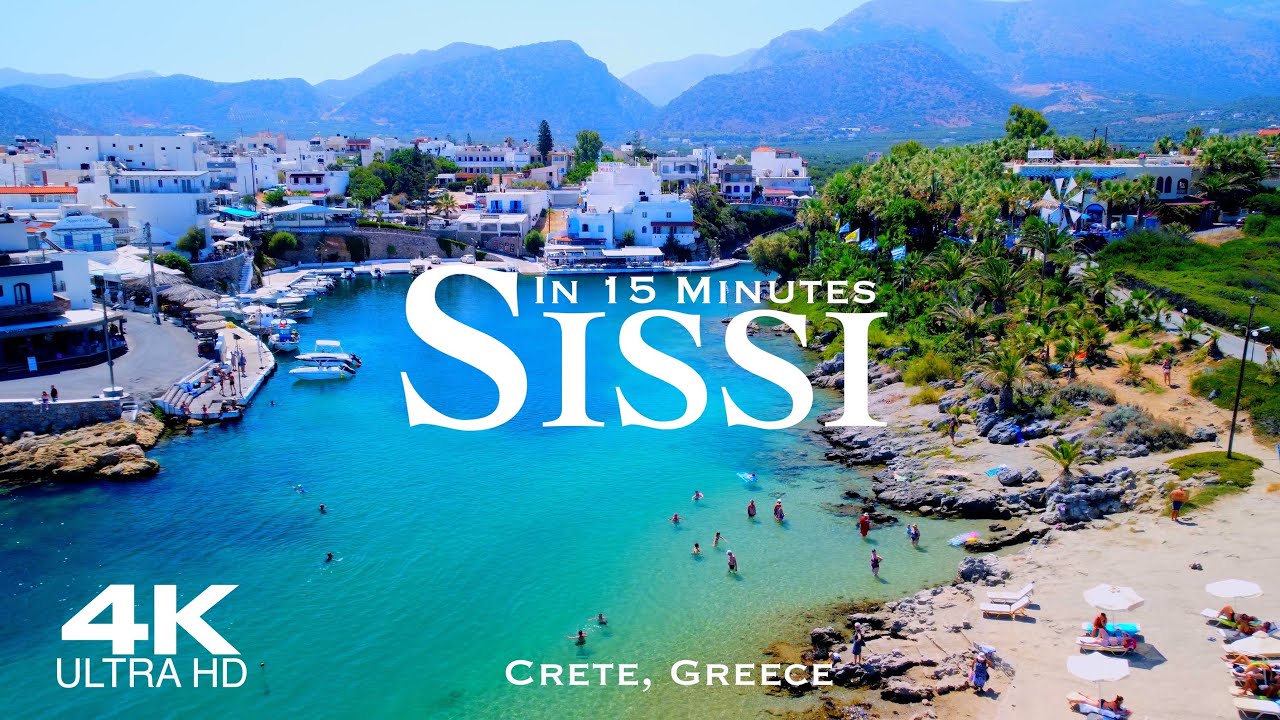 SISSI 🇬🇷 Σίσι Sisi Drone Aerial 4K | Crete Κρήτη Ελλάδα Greece - YouTube