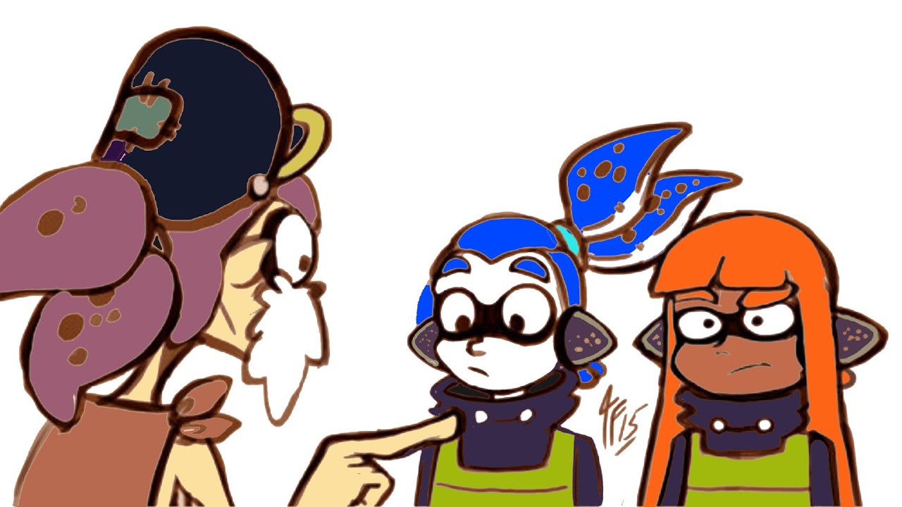 (ComicDub) Splatoon - How they are called Orange and Blue - YouTube