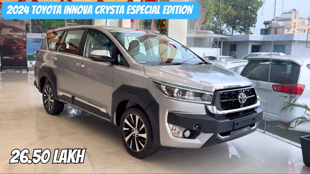 2024 New Innova Crysta Special Edition @ 26.50 Lac|Toyota Innova ZX Top ...