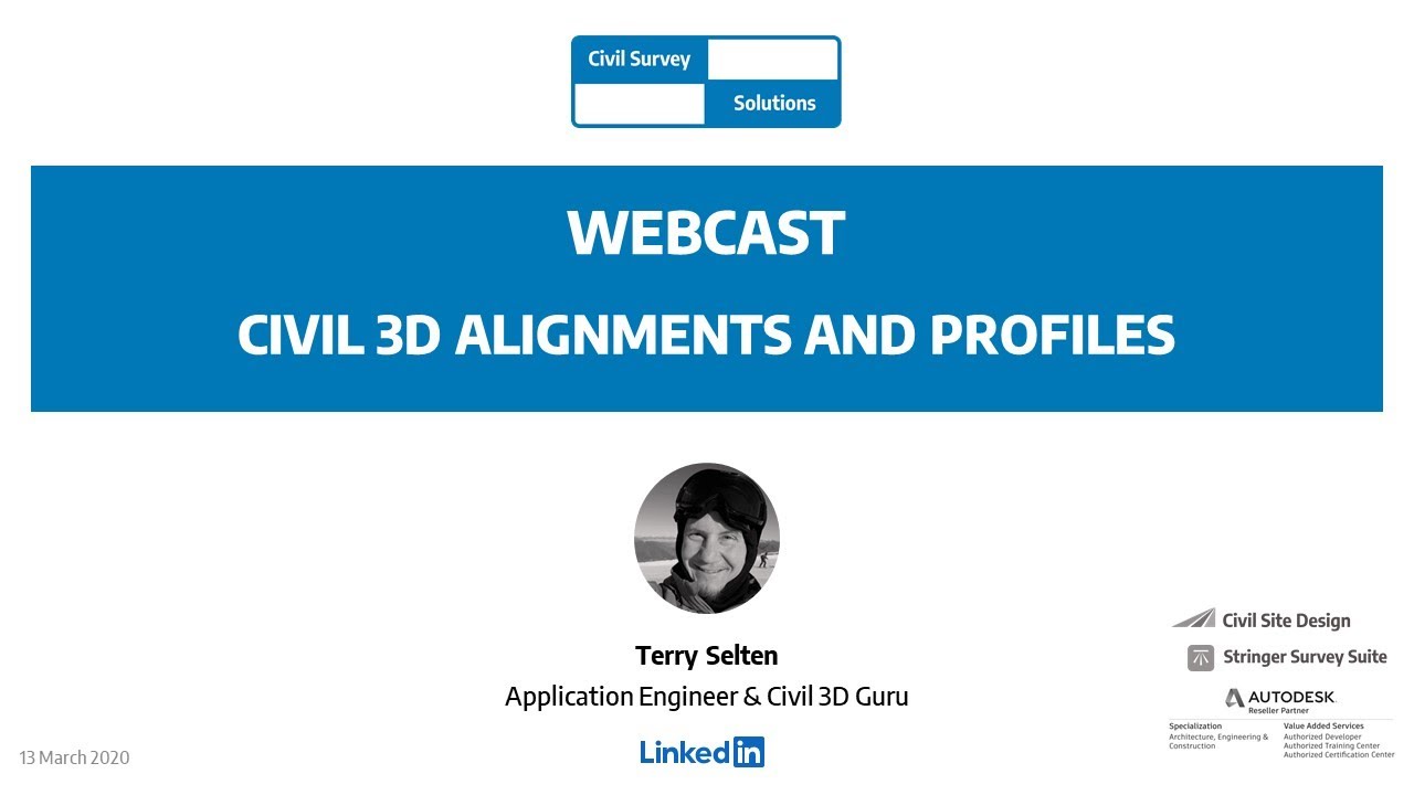 Civil Survey Solutions - Webcast: Civil 3D Alignments & Profiles 101 ...