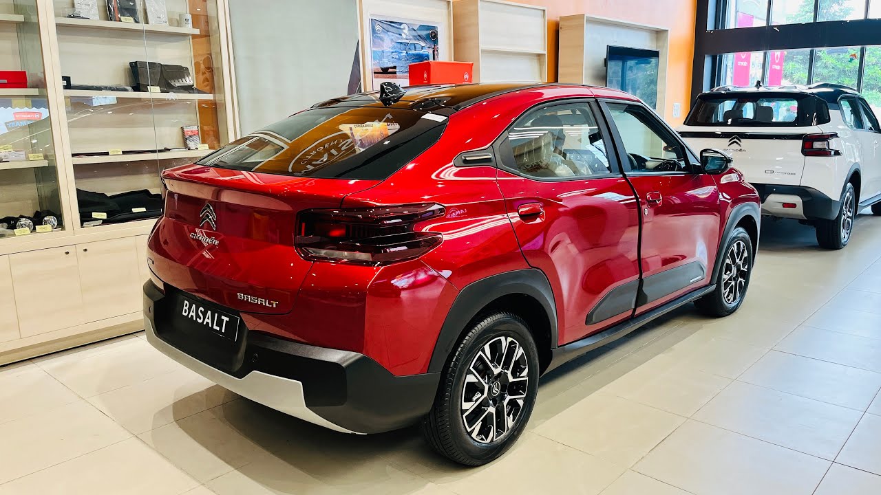 Citroen Basalt 2024 Red colour review - YouTube