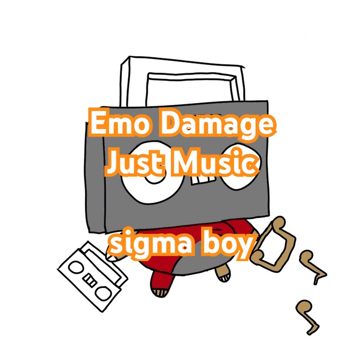 Emo Damage Just Music #emotionaldamage #mr_buzzart #justmusic # ...