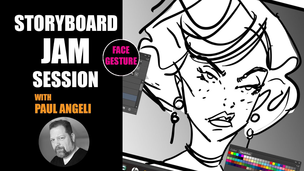 How To Draw Facial Gestures | STORYBOARD JAM SESSION | With Storyboard ...