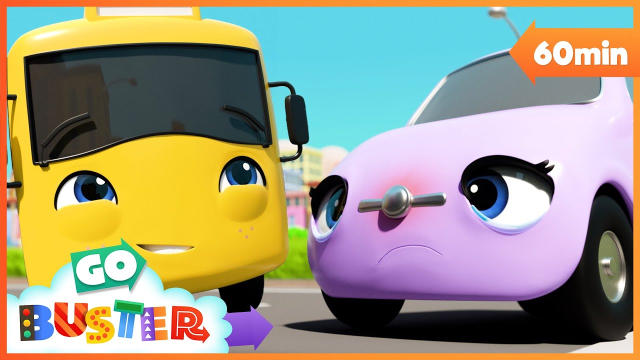 Accidents Happen - Boo Boo Song | Go Buster | Moonbug Nursery Rhymes ...