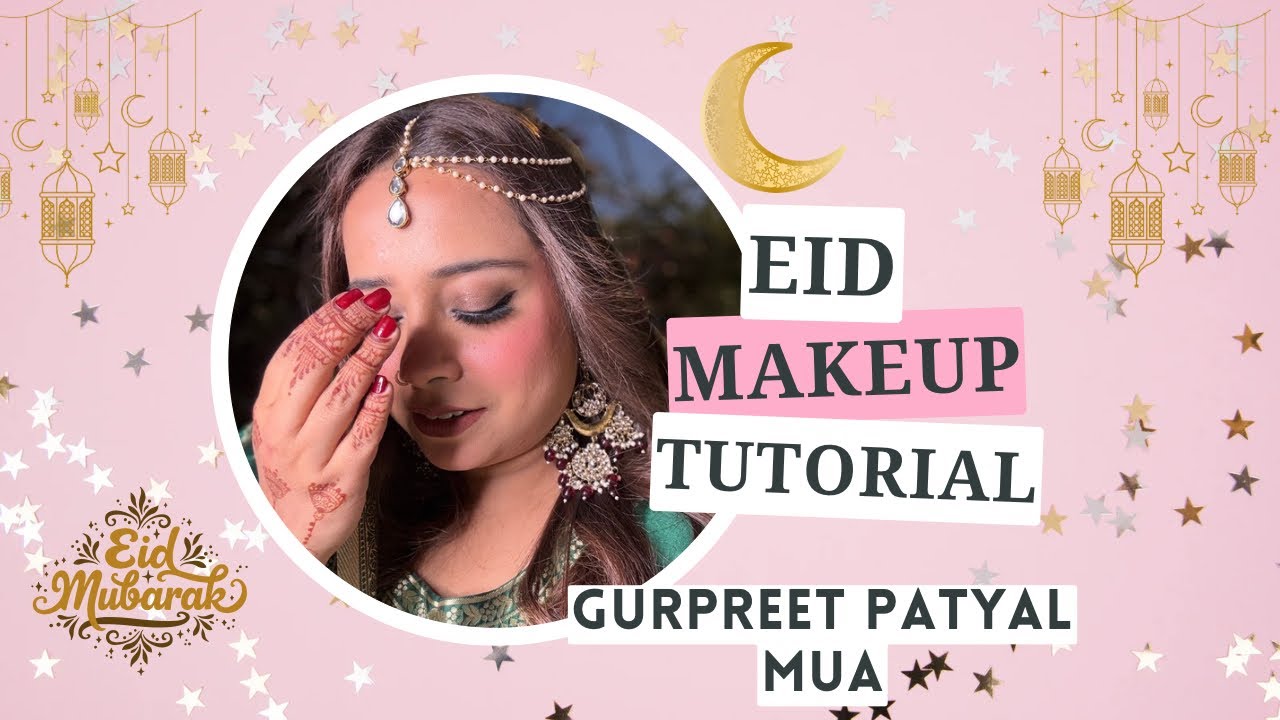 Eid Makeup Tutorial 🌙 Simple & easy step by step Like | Save | Try 🫶 ...