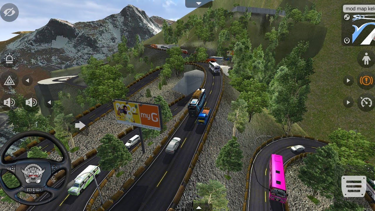 Bussid Map Mod New Gameplay Bus Simulator Indonesia