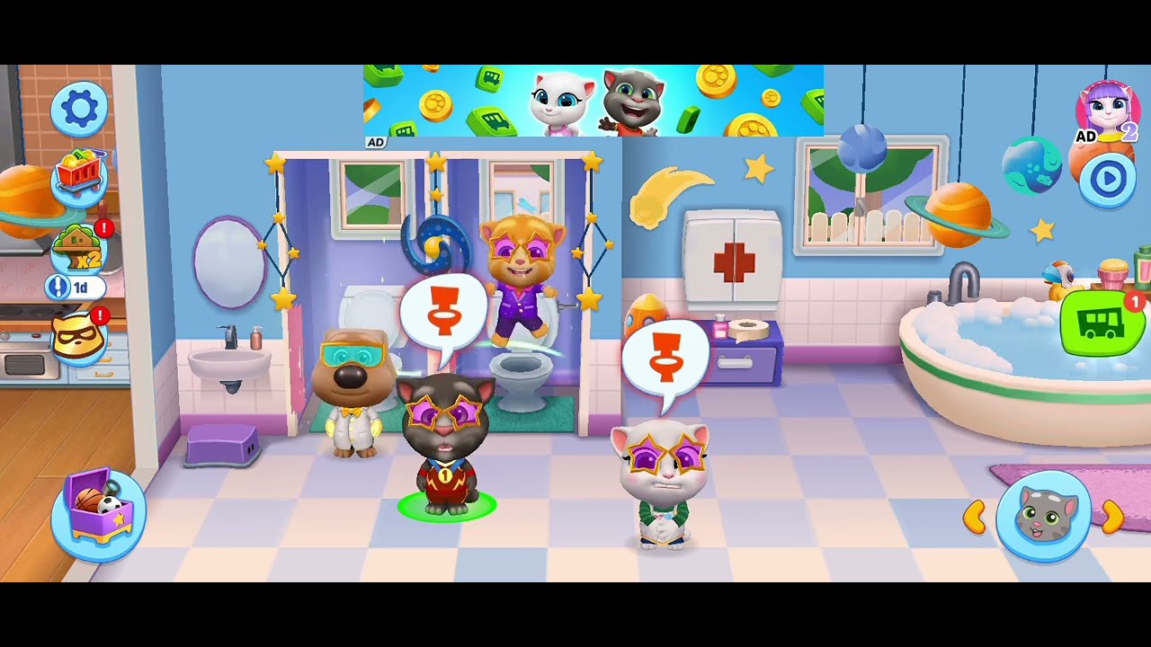 Talking tom and friend ||kids catoon||talking tom season 1||my talking ...